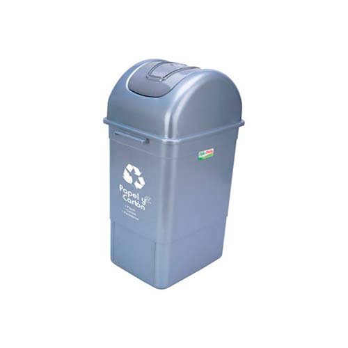 caneca de reciclaje 35 litros 4 colores - Ferrefarberf