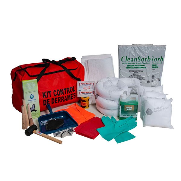Kit Básico Para Control de Derrames de 20 Galones